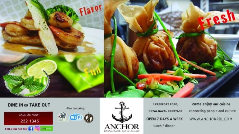 ANCHOR RESTAURANT, BAR & LOUNGE – Visit Bermuda